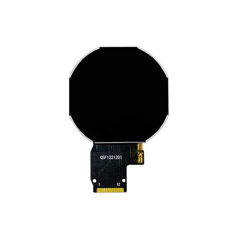1 22 Inch Round Tft Lcd Display Circular Display Round TFT LCD Display Circular