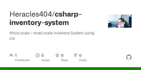 github heracles404 csharp inventory system micro scale small scale