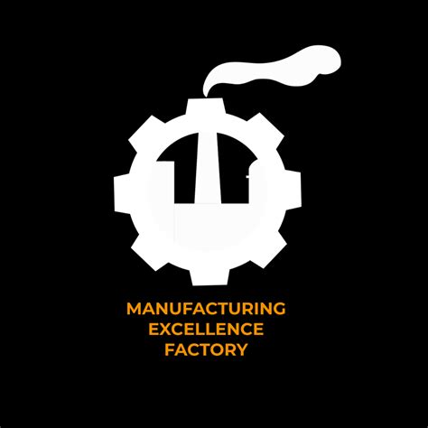 Free Manufacturing Excellence Factory Logo Template To Edit Online