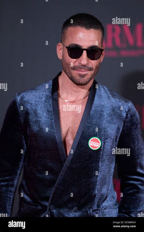 Miguel Angel Silvestre Attended Vanity Fair And Armani Beauty Gala During