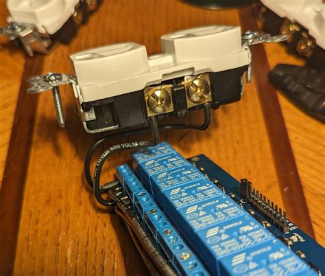 Relay Switched Outlet Box