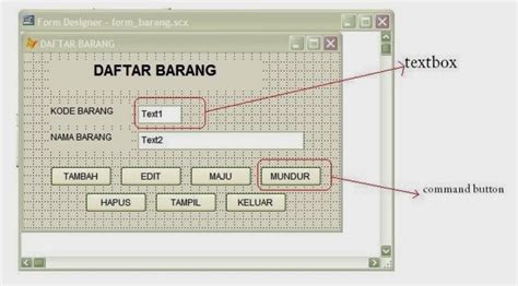 coding untuk button button pada visual foxpro 9 ~ aneka tutorial