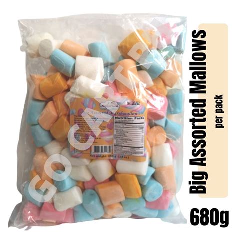 Big Assorted Marshmallow Mallow In 680g Shopee Philippines