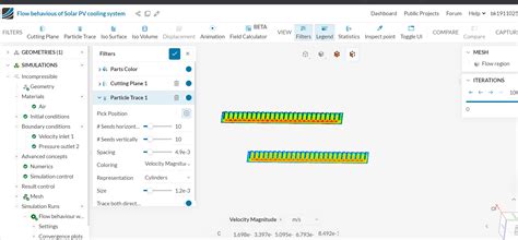 cannot see the air flow fluid flow cfd simscale cae forum