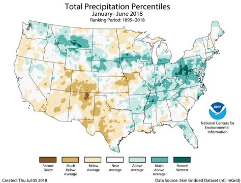 Assessing The Us Climate In June 2018 News National Centers For