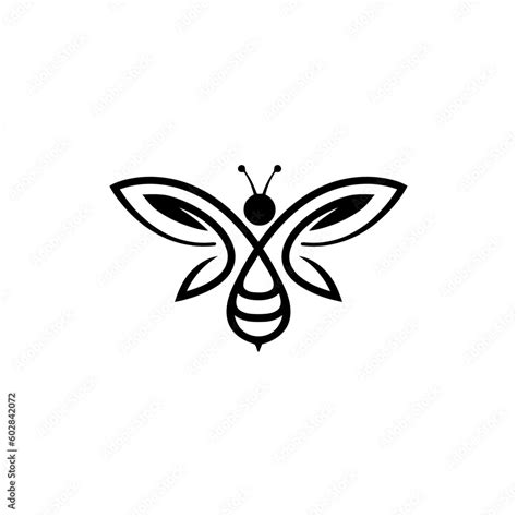 Simple Bee Tattoo