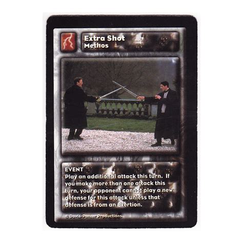 Methos Extra Shot Highlander The Card Game Methos Collection