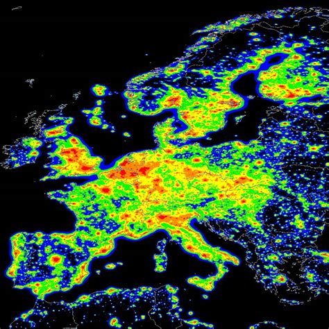 Light Pollution Maps Deep Sky Observing Cloudy Nights