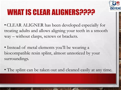 Clear Orthodontic Aligners Pptx