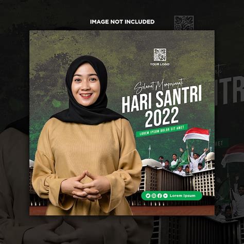 Banner Hari Santri Psd High Quality Free Psd Templates For Download