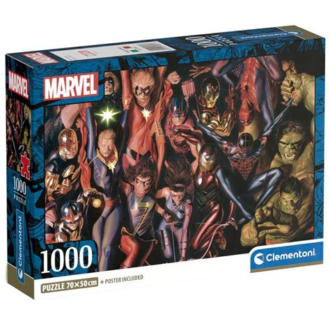 Marvel Avengers Puzzle 1000p Puzzle Clementoni
