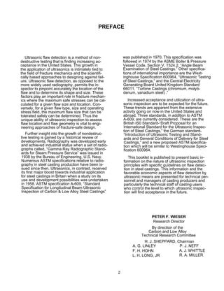 Ultrasonic Testing PDF Medical Tests Medical Health