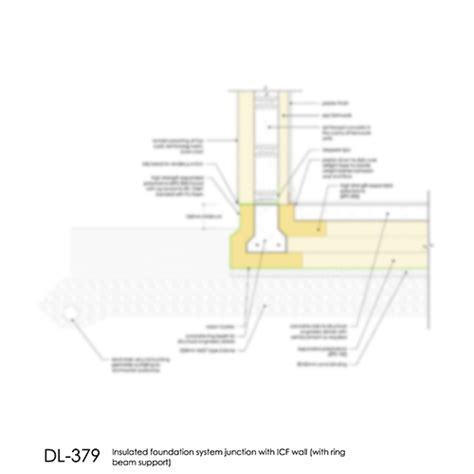 Dl379 Insulated Foundation Junction With Icf Wall