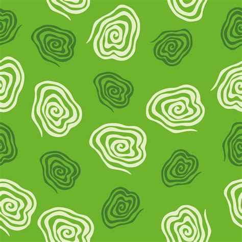 Premium Vector Spirals Seamless Pattern