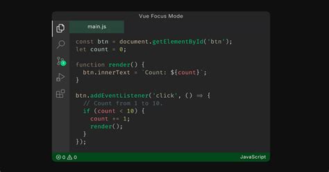 Vue Focus Mode By Bora Kucukkara Vs Code Themes