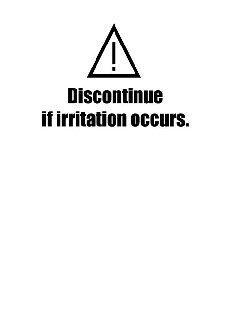 Discontinue If Irritation Occurs A Great Gag T For The Person Who
