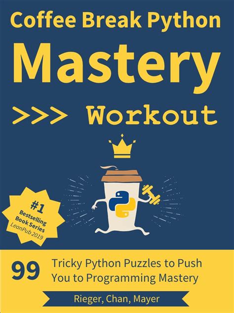 Coffee Break Python Mastery Workout EBook Finxter