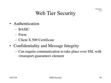 ppt j2ee security powerpoint presentation free download id 633350