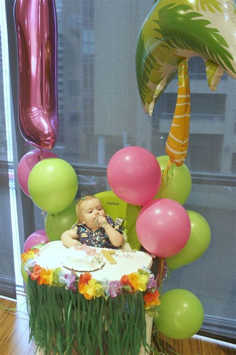 A Hula Good Time Hawaiian Luau Inspired First Birthday Luau