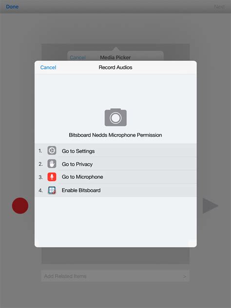Microphone Permissions Bitsboard Flashcards Mini Games For Personalized Learning