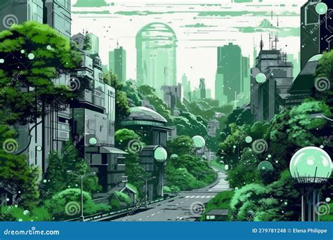 Smart City Wifi And City Scape Network Connection Concept Modern City In The Future Ai