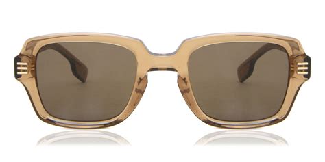 Burberry Be4349 Eldon 396673 Sunglasses In Brown Pattern Black