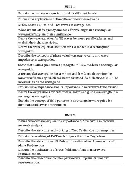 Mwr Pdf Waveguide Microwave