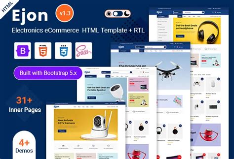 Ejon Electronics Ecommerce Html Template Envytheme