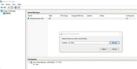 How To Move A Hyper V Virtual Machine To New Hardware