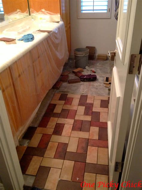 Tile Trauma One Picky Chick