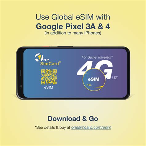 Did You Know You Can Use OneSimCard ESIM With Google Pixel 3A And Pixel 4