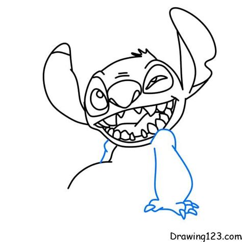 Adım 9 Aşağıdaki Adımlara Göre Sırayla Stitch Için Bacakları çizin