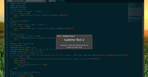 Sublime Text 2 0 Stable Released PPA Update Web Upd8 Ubuntu Linux Blog