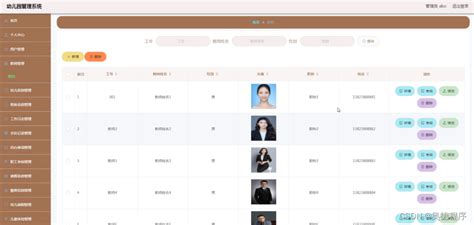 Javaphpnodejspython幼儿园管理系统【2024年毕设】 Csdn博客