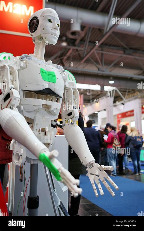 Hanover Germany 21th March 2017 Inmoov First Open Source 3d
