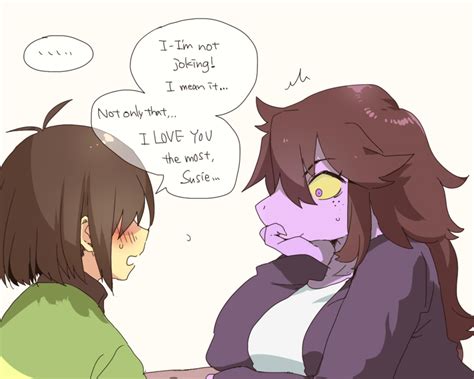 Undertale Comic Krusie Sskomu Ut Shipping Susie Kris