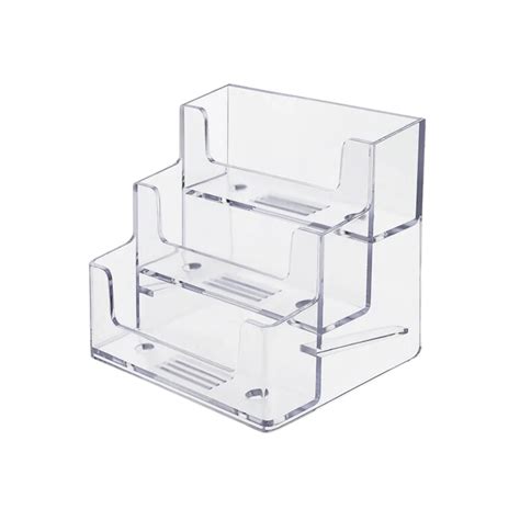 3 tier landscape business card holder