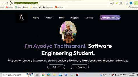 Launching My New Portfolio Website Ayodya Thathsarani Posted On The Topic Linkedin