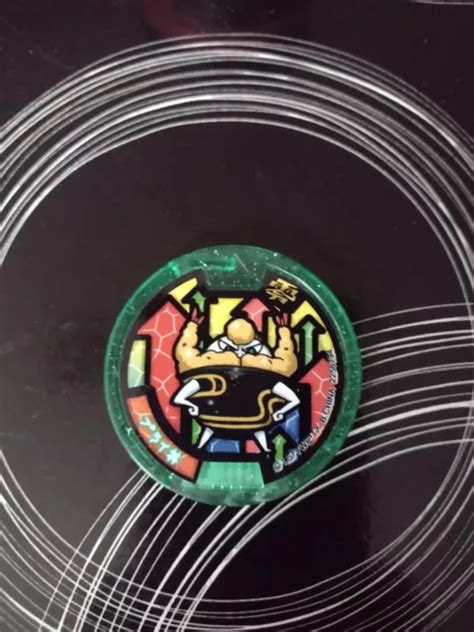 Japanese Yokai Watch Medal Rare Import Yo Kai Watch Green Medal Eur