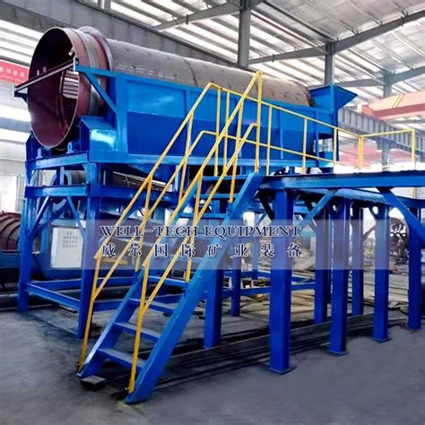 Trommel Screen For Sand Mineral Classifier Plant Gold Mining Equipment