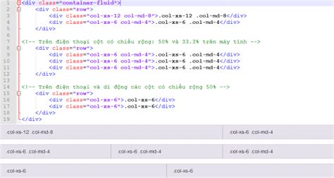 Bootstrap Grid System Hệ Thống Lưới Trong Bootstrap
