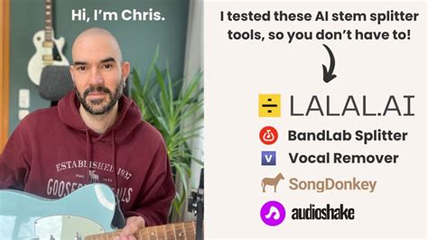 The Best 5 Ai Stem Separation Tools In 2024