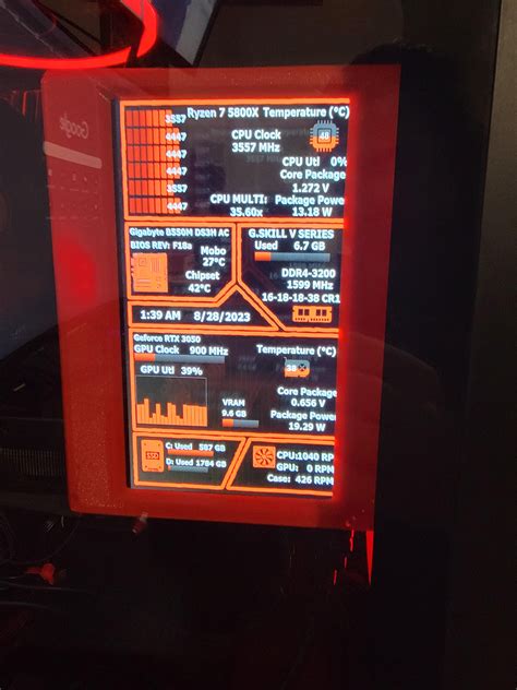 Decided My Pc Needed A Sensor Panel R Pcbuild