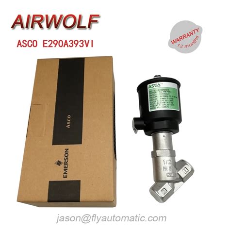 Emerson Asco E290a393vi E290a393 12 스테인리스 스틸 코너 밸브공압부품 Aliexpress