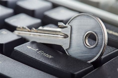 Phishing Hacking Personal Data And Money Key And Hook On Computer