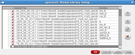 Cadence Ade仿真时model Library的设置cadence Model Library Csdn博客