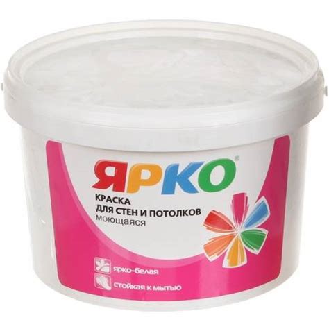 Водоэмульсионная краска для стен