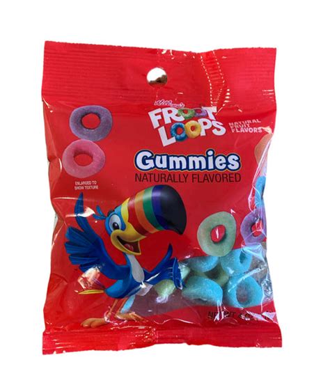 Froot Loops Gummies Candy Floss Land