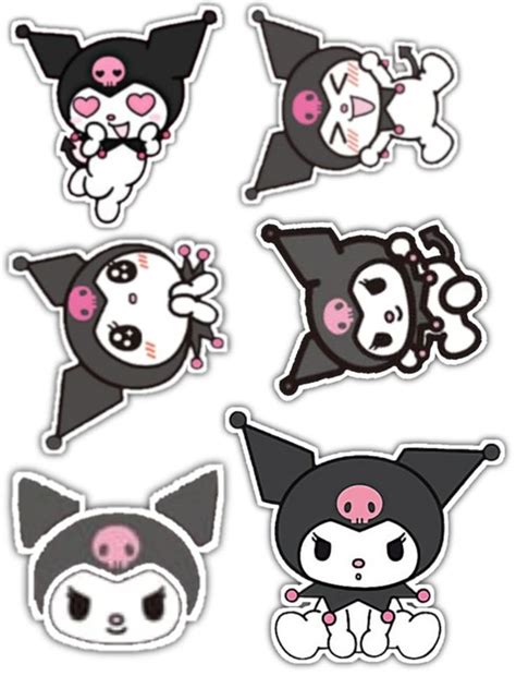 Kuromi Stickers Hello Kitty Drawing Hello Kitty Kawaii Printables