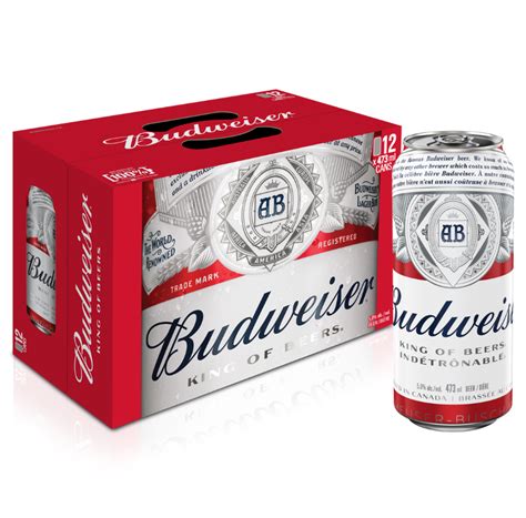 Budweiser 12 X Can 473 Ml The Beer Store